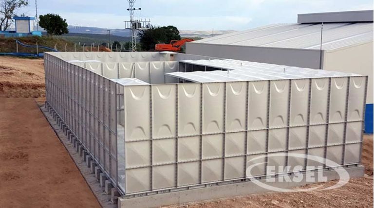 Modular Water Tank Installation